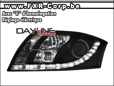 Audi TT LED (R8 LED Daytime Running Lights unlike POGEA RACING) | Audi ...
